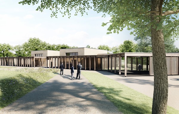 Construction started at Bushey Cemetery | Waugh Thistleton Architects