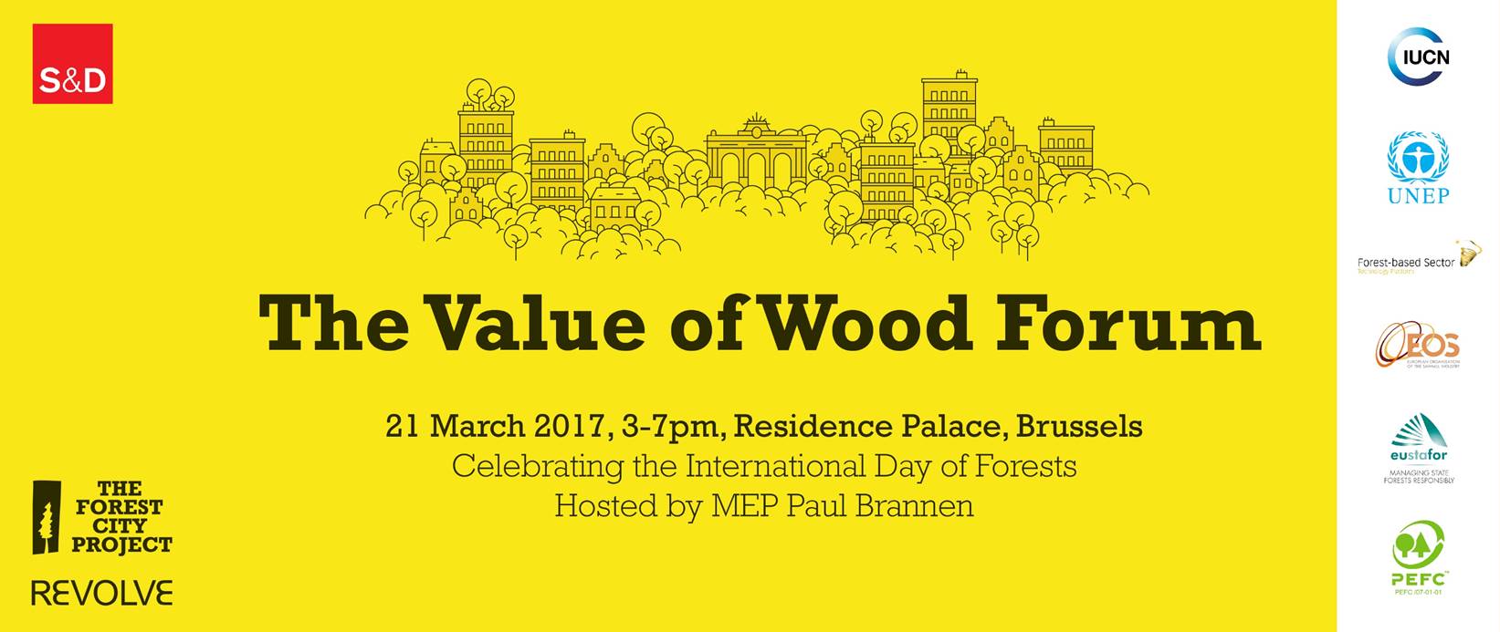 The Value of Wood Forum Brussels | Waugh Thistleton Architects